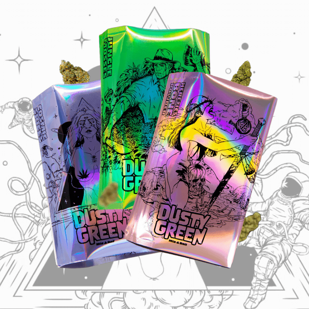 Dusty Green Pouches Pack